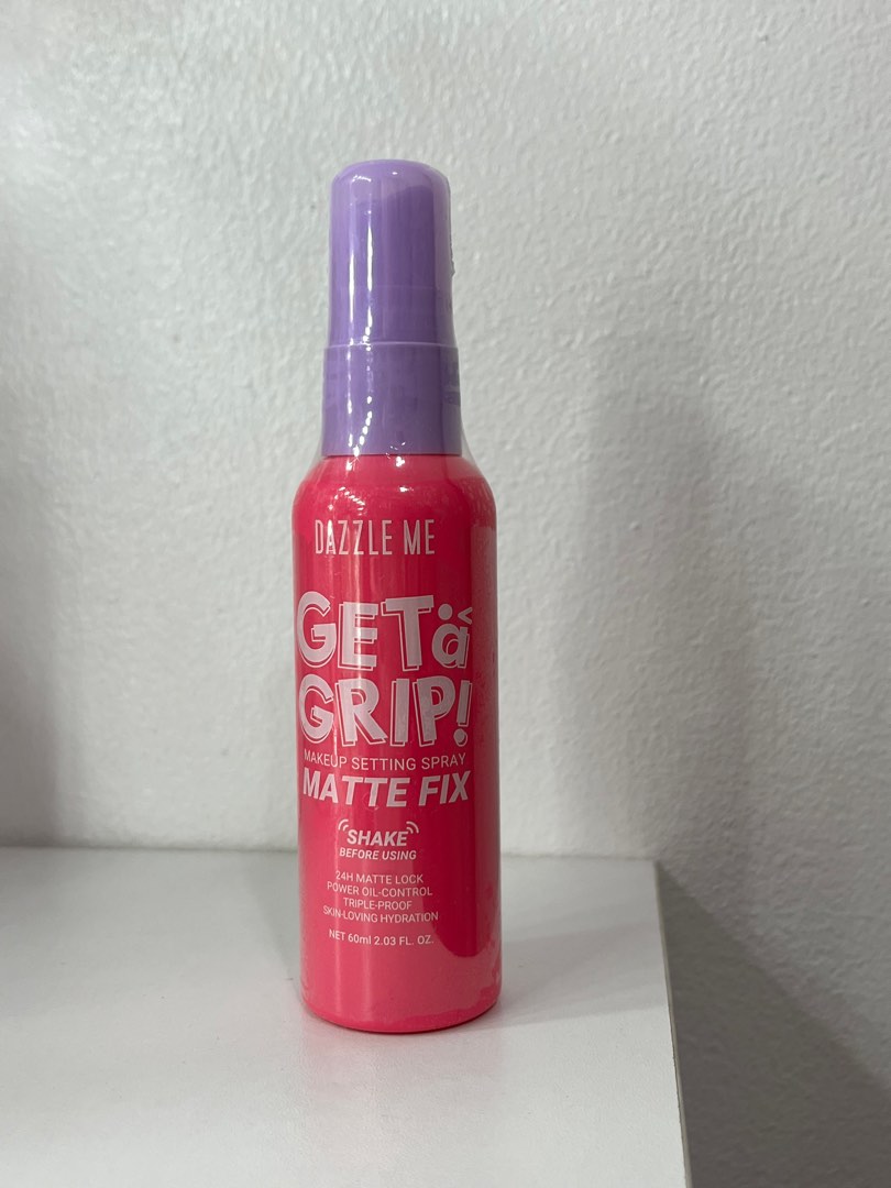DAZZLE ME Get a Grip! Makeup Matte Fix Setting Spray, Beauty & Personal ...