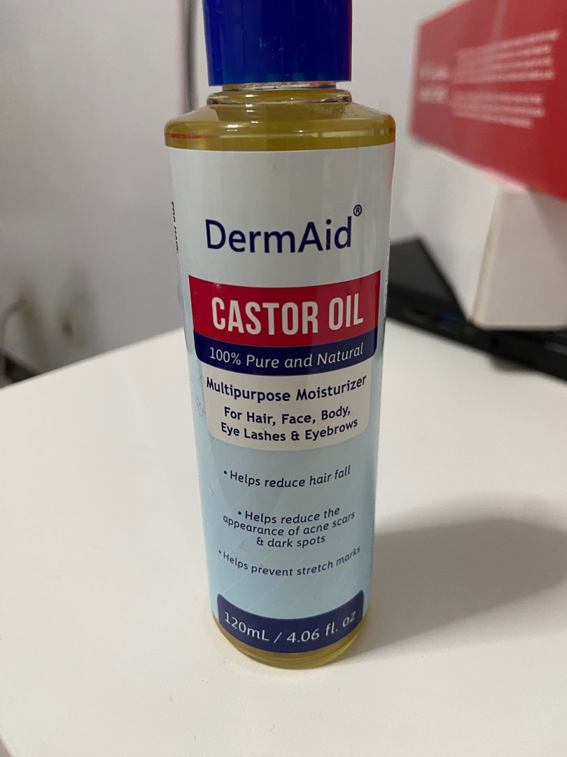 Dermaid Castor Oil 120ml, Beauty & Personal Care, Bath & Body, Body ...