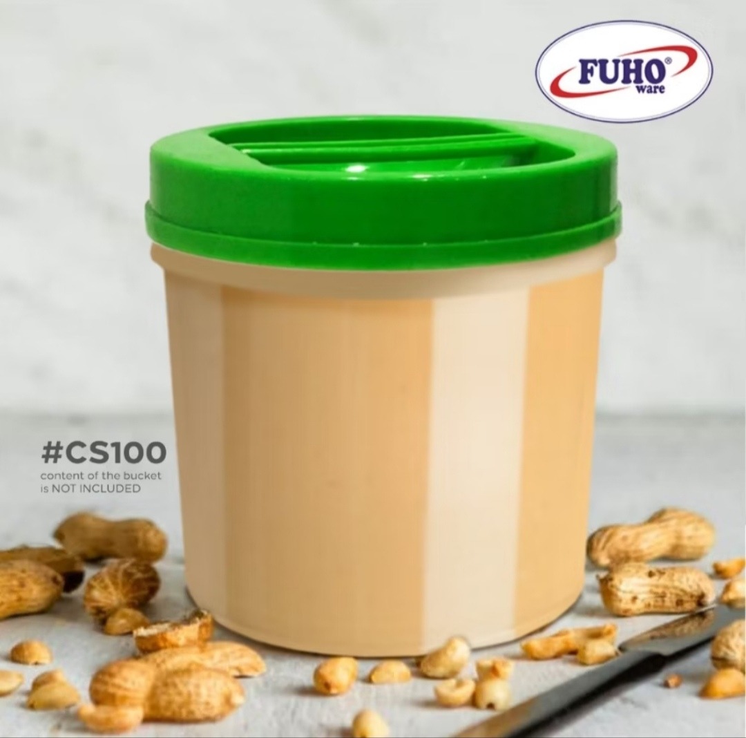 FUHO Canister Mayo Jar, 1 liter, #CS100. 3pcs. Canister food keeper ...