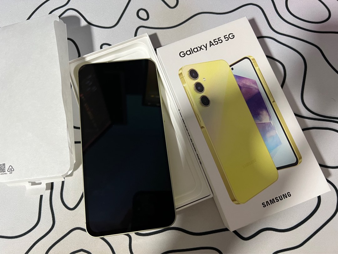 Galaxy A55 5G Awesome Lemon 256GB, Mobile Phones & Gadgets, Mobile ...