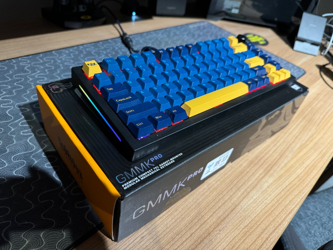 Glorious GMMK Pro 75% Custom Keyboard, Computers & Tech, Parts & Accessories, Computer Keyboard ...