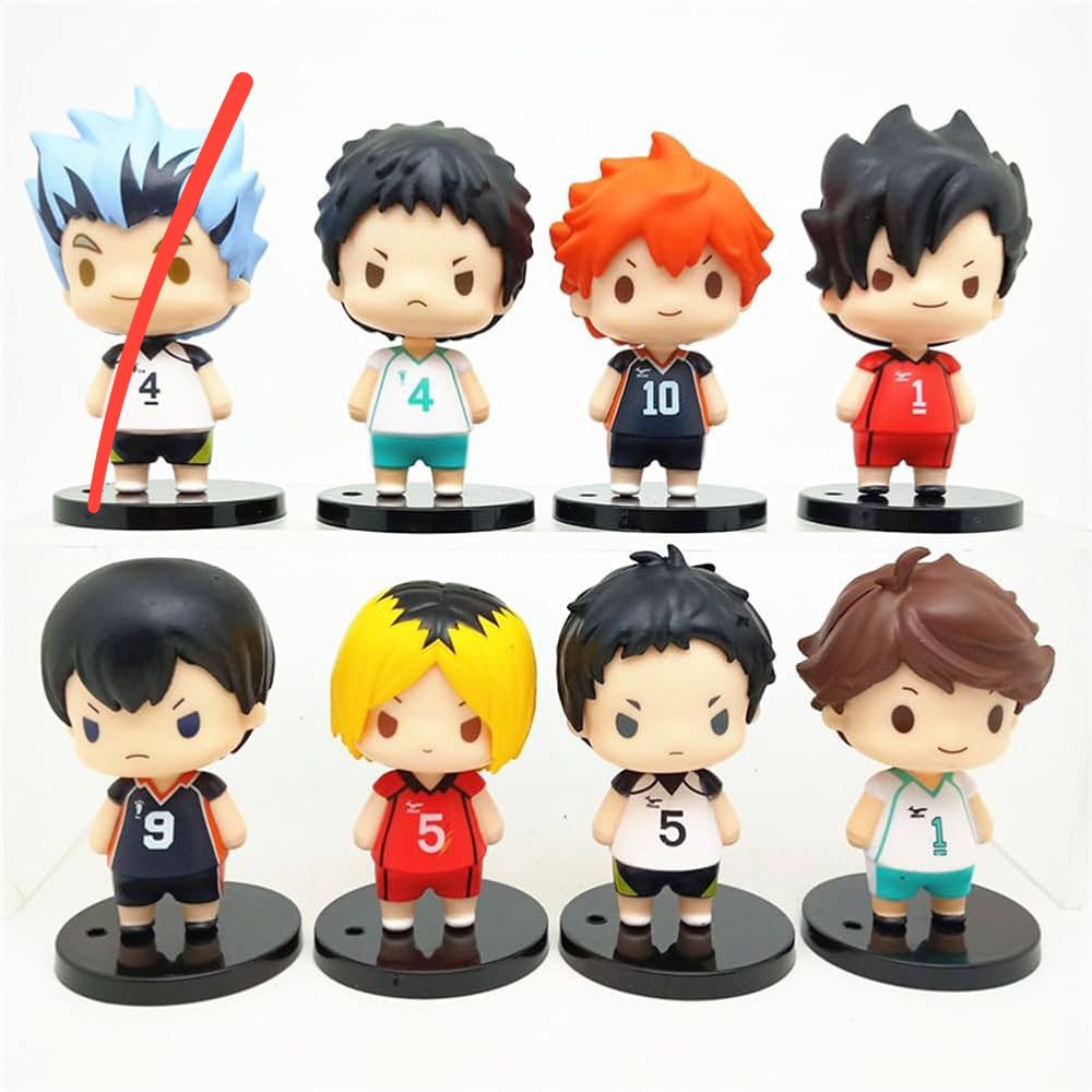 haikyuu haikyu gachapon gacha figurine figures // kageyama hinata ...