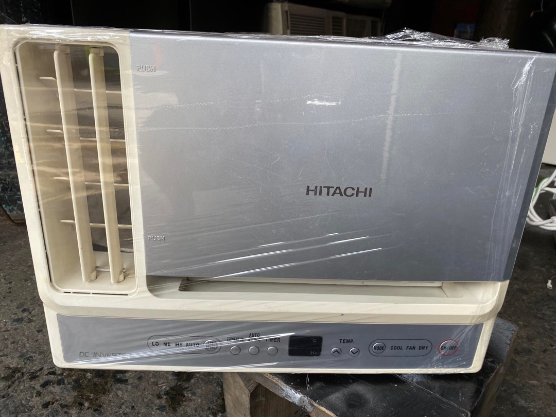 Hitachi 1hp window type aircon inverter, TV & Home Appliances, Air ...