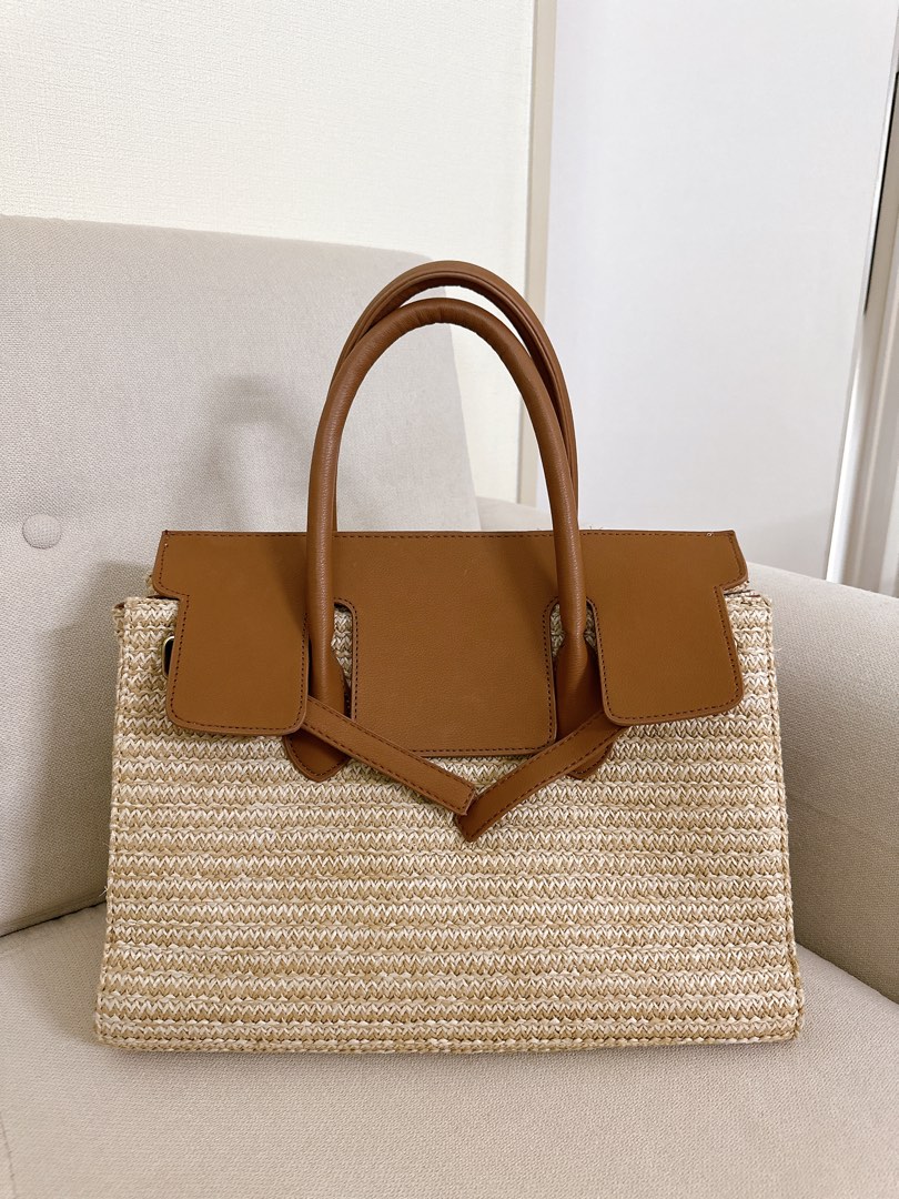 HQ Japan brand bir.kin ins rattan bag, Women's Fashion, Bags & Wallets ...