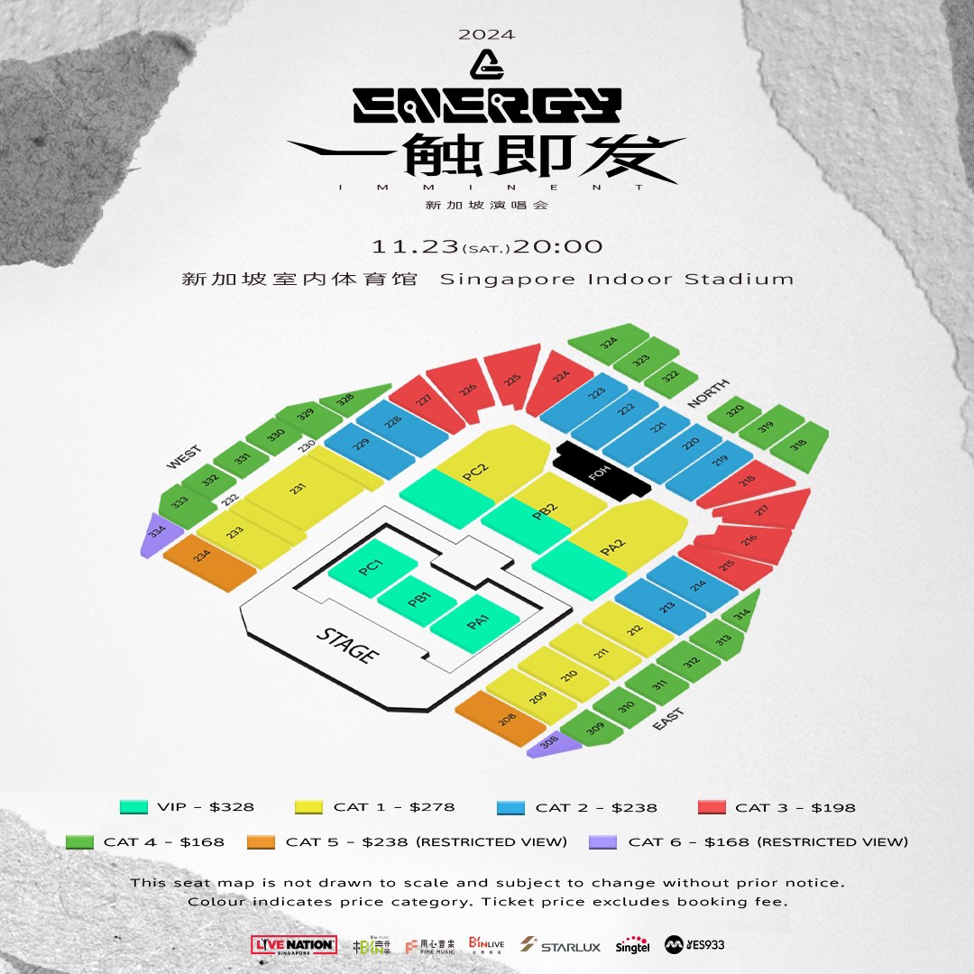 [HTB] ENERGY “IMMINENT” 一触即发 Singapore Tour, Lifestyle Services, Others ...