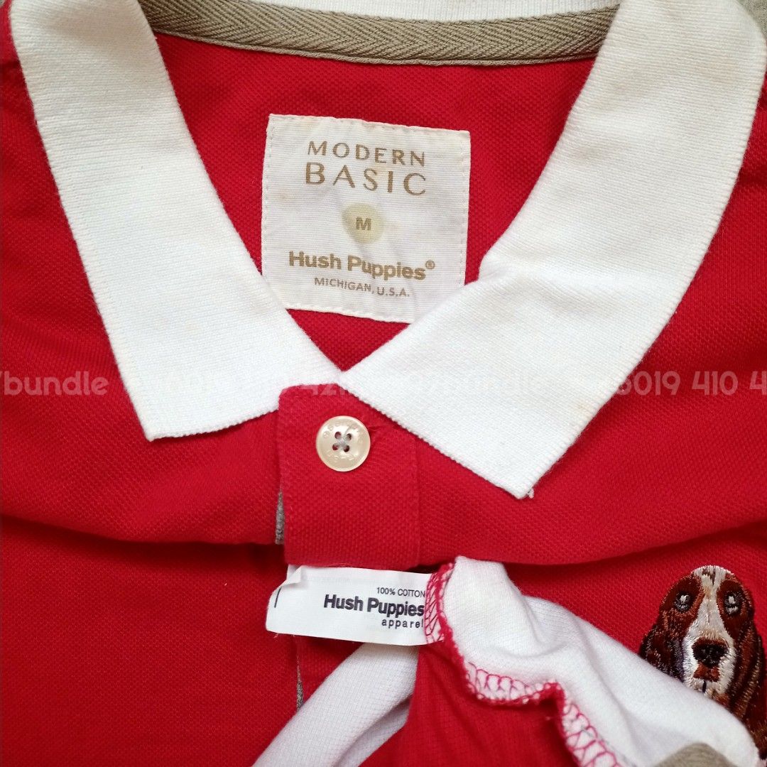 Hush Puppies Collar Polo Shirt, Men's Fashion, Activewear on Carousell