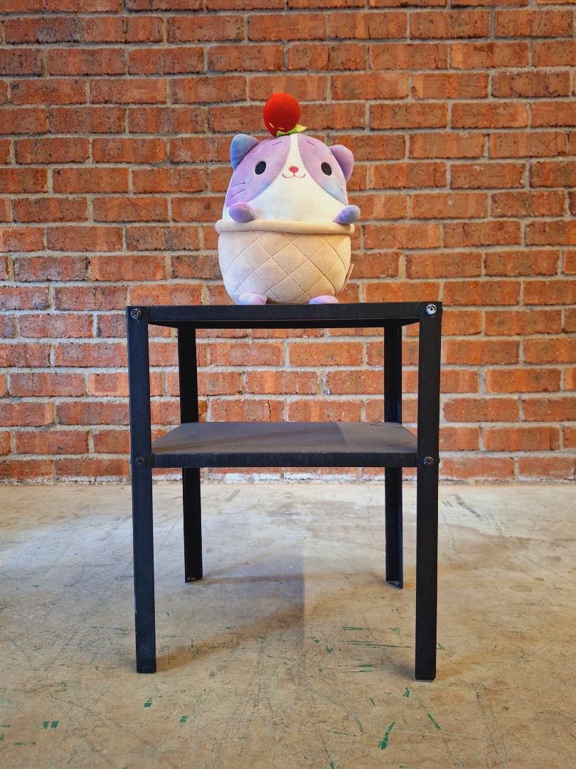 IKEA KNARREVIK Bedside table, black, 37x28 cm | IKEA KNARREVIK, Meja ...