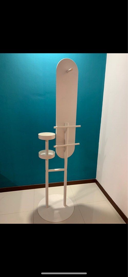 IKEA Lierskogen Valet Stand with Mirror White, Furniture & Home Living ...