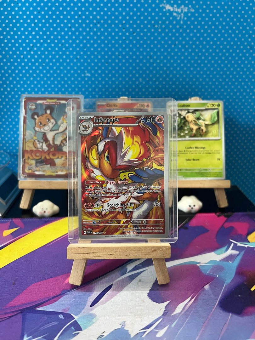 Infernape IR pokemon card, Hobbies & Toys, Toys & Games on Carousell