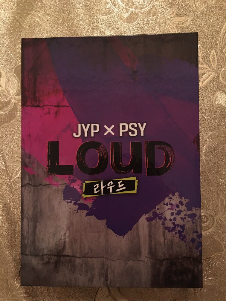 JYP X PSY Loud Photobook and Album, Hobbies & Toys, Collectibles & Memorabilia, K-Wave on Carousell