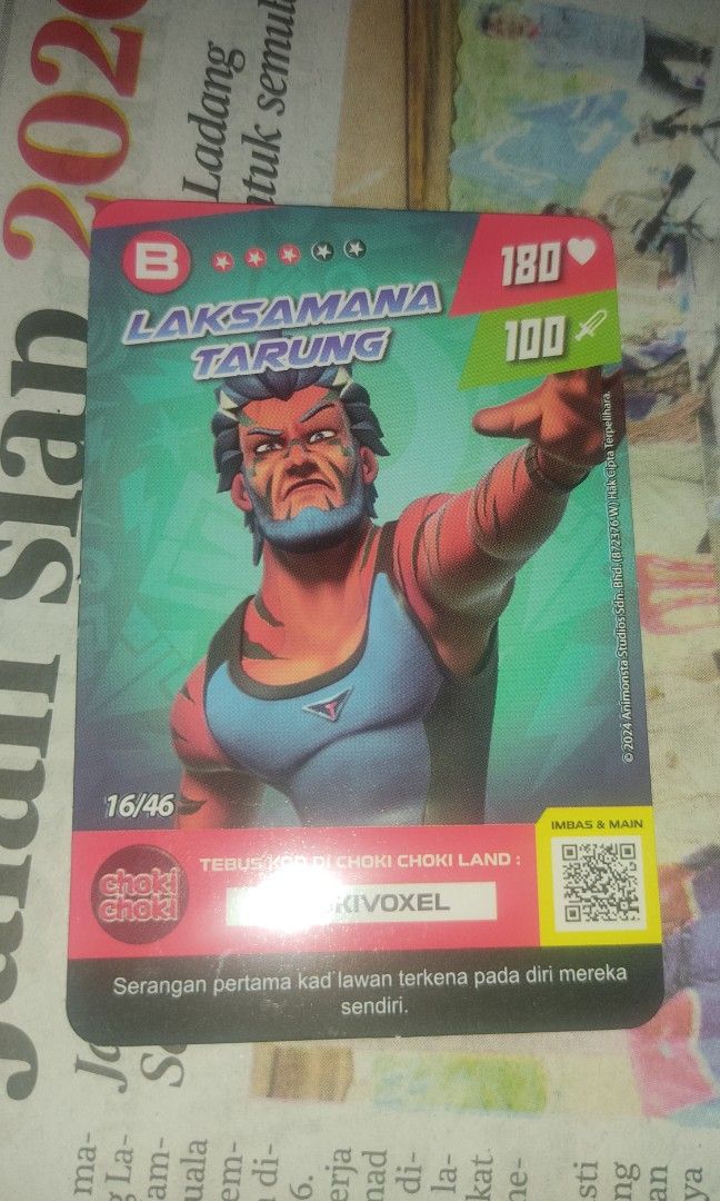 Kad Boboiboy Monsta Galaxy Card Choki Choki, Hobbies & Toys, Toys ...