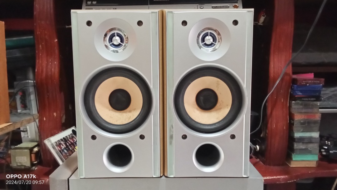 Kenwood LS-SJ55 Bookdhelf Speaker, Audio, Soundbars, Speakers & Amplifiers on Carousell