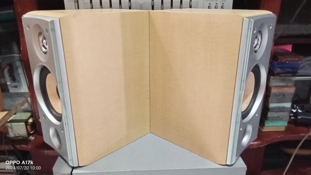 Kenwood LS-SJ55 Bookdhelf Speaker, Audio, Soundbars, Speakers & Amplifiers on Carousell