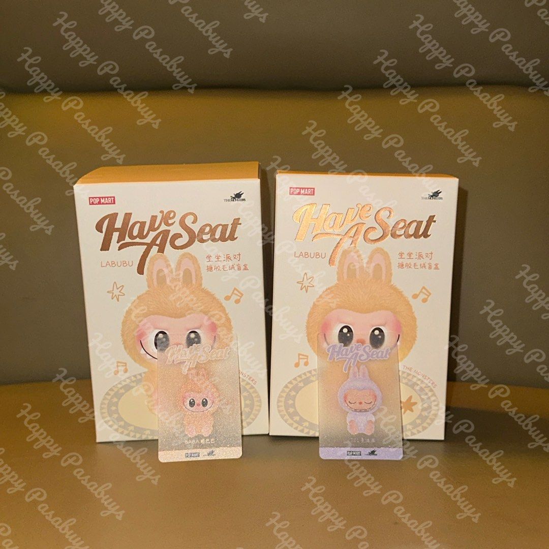 labubu have a seat v2 | BABA and ZIZI, Hobbies & Toys, Toys & Games on ...