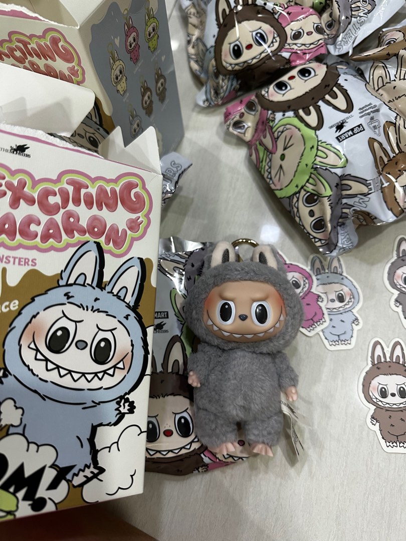 Labubu V1 Sesame Bean, Hobbies & Toys, Toys & Games on Carousell