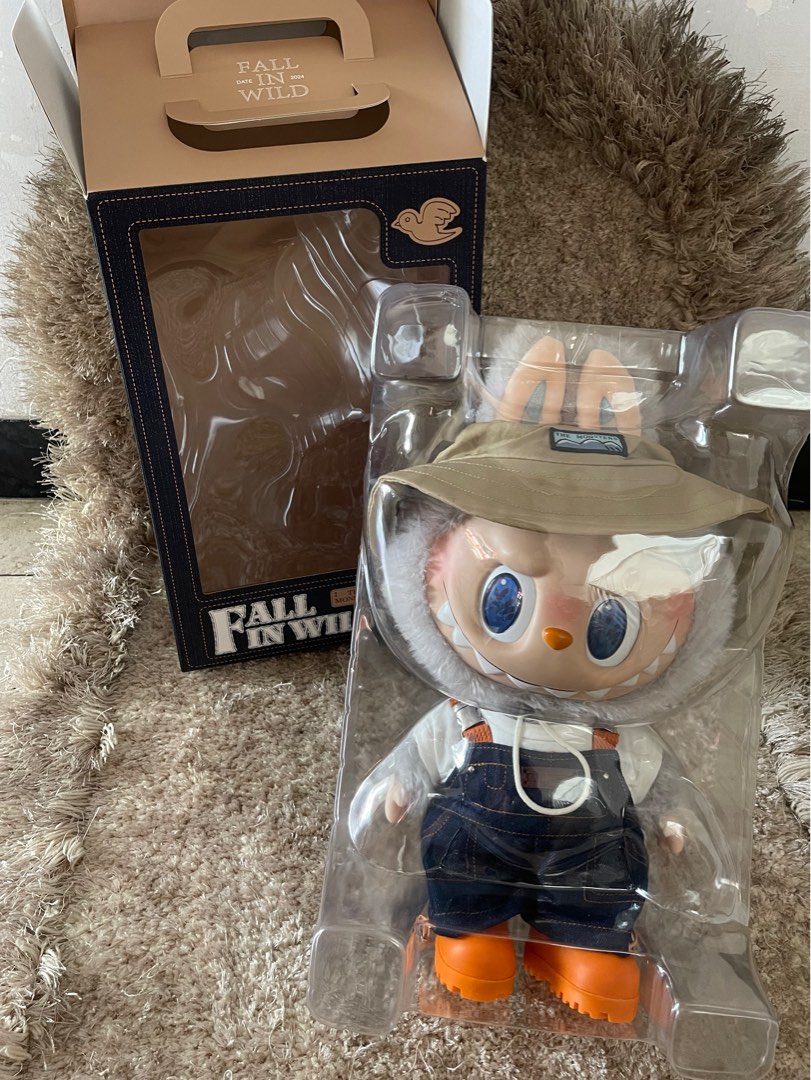 LABUBU WILD SIZE SUPER LARGE GIANT SUPER RARE SEPERTI PUNYA LISA ...