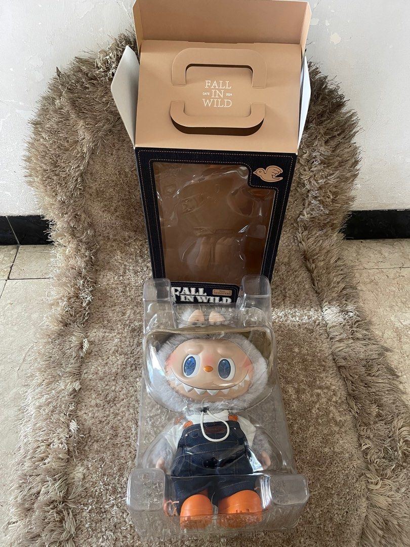 LABUBU WILD SIZE SUPER LARGE GIANT SUPER RARE SEPERTI PUNYA LISA ...