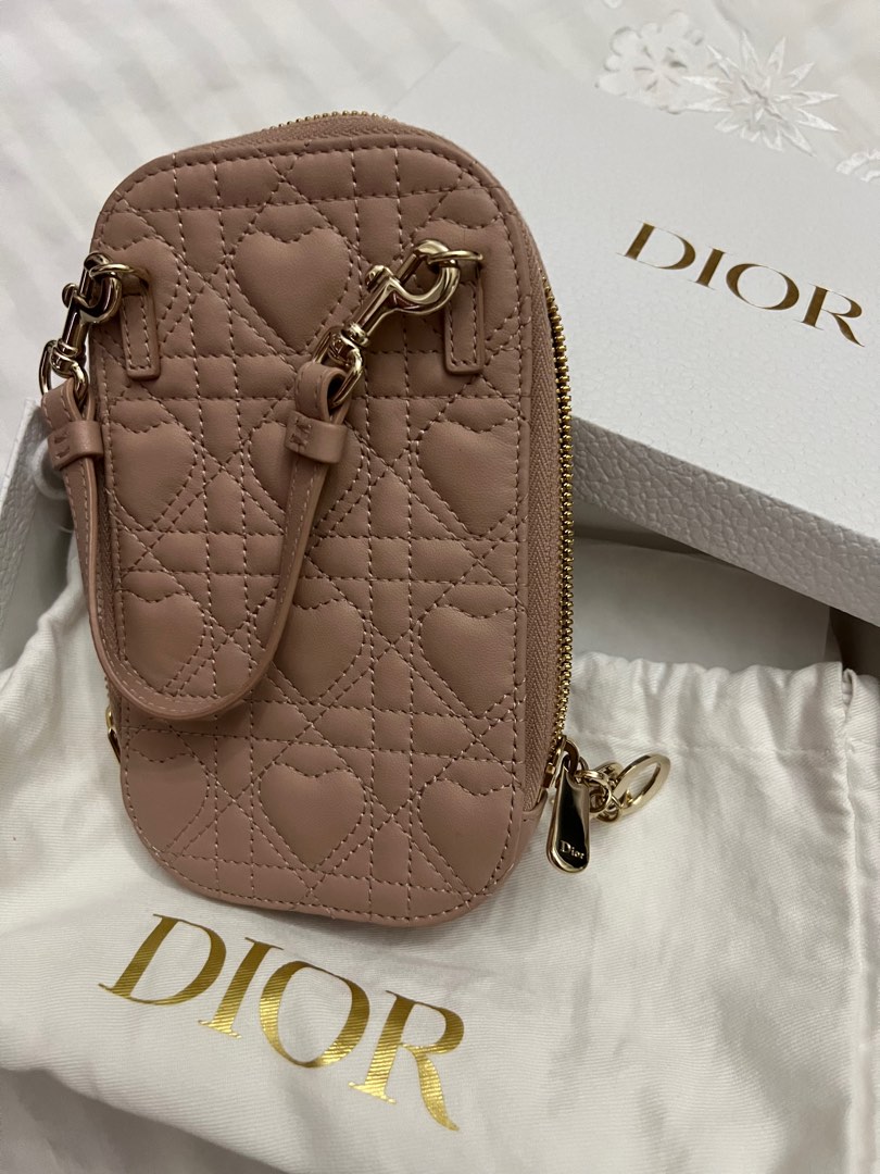 Lady Dior Phone Pouch