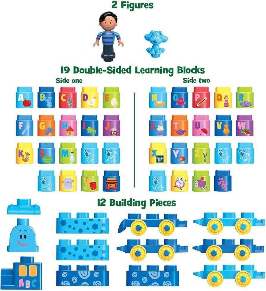 LEAPFROG LEARNING LETTERS TRAIN BLUE'S CLUES, Babies & Kids, Infant ...