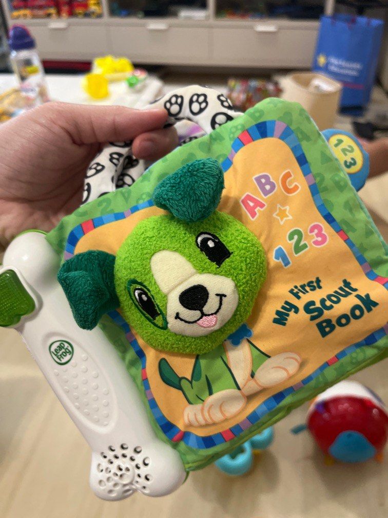 Leapfrog my first scout book, Hobbies & Toys, Toys & Games on Carousell
