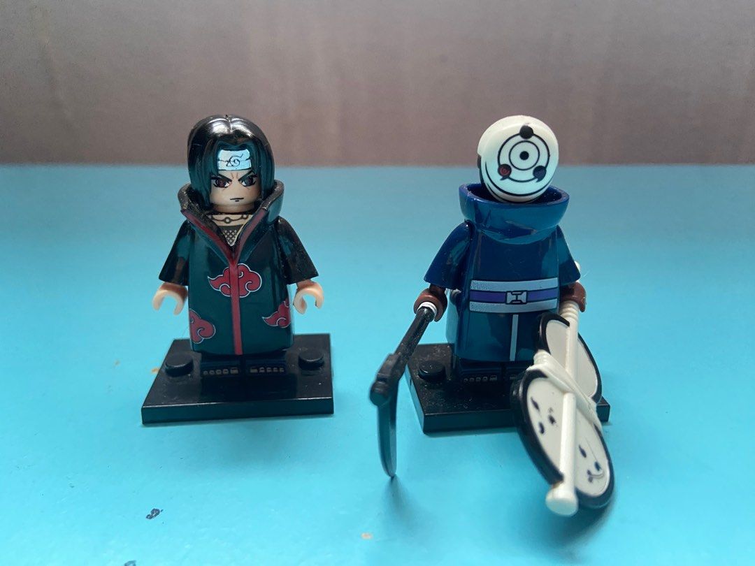 Lego Itachi & Obito Uchiha (Tobi), Hobbies & Toys, Toys & Games on ...