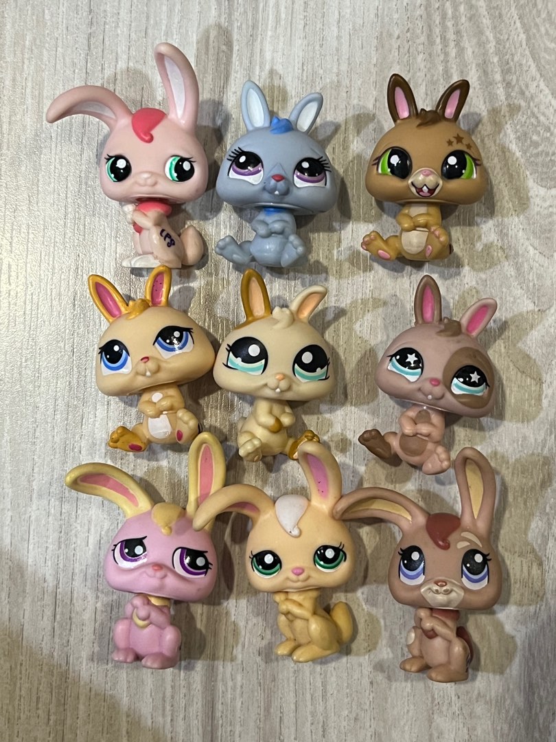 Littlest Pet Shop LPS | Bunny Rabbits, Hobbies & Toys, Toys & Games on ...
