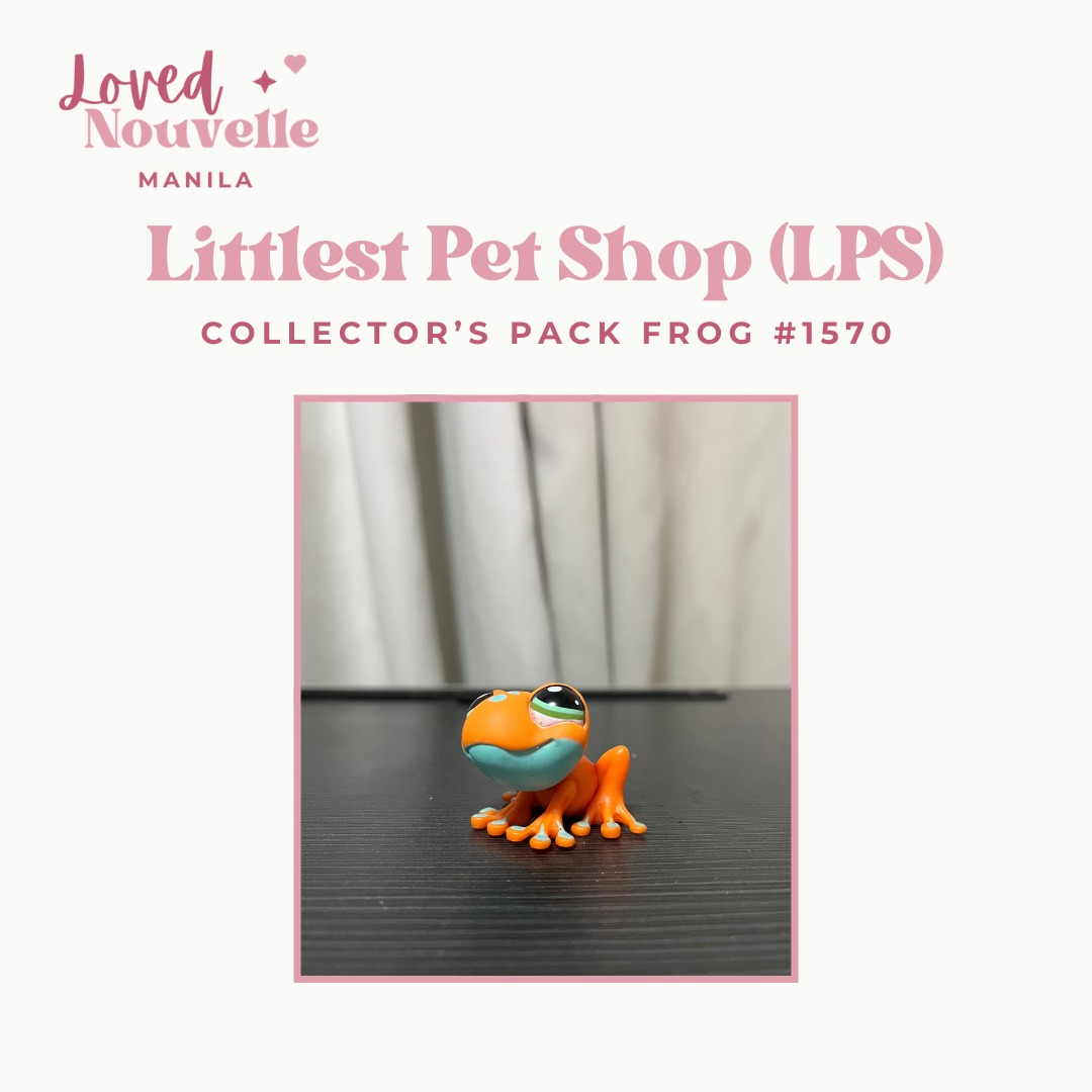 Littlest Pet Shop (LPS) Collector’s Pack Frog #1570, Hobbies & Toys ...