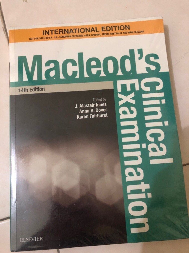 Macleod’s clinical examination (international ed), Hobbies & Toys ...