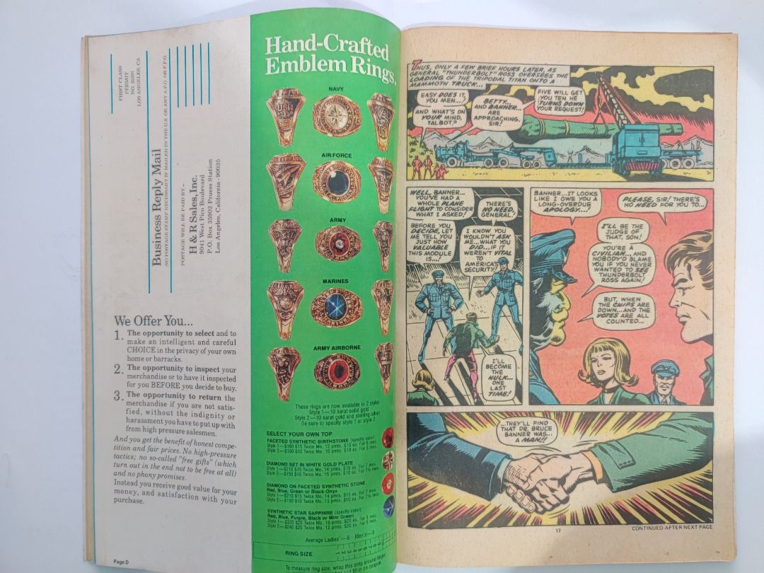 Marvel Super-Heroes Vol. 1 (1967) #75 Featuring the Incredible Hulk ...