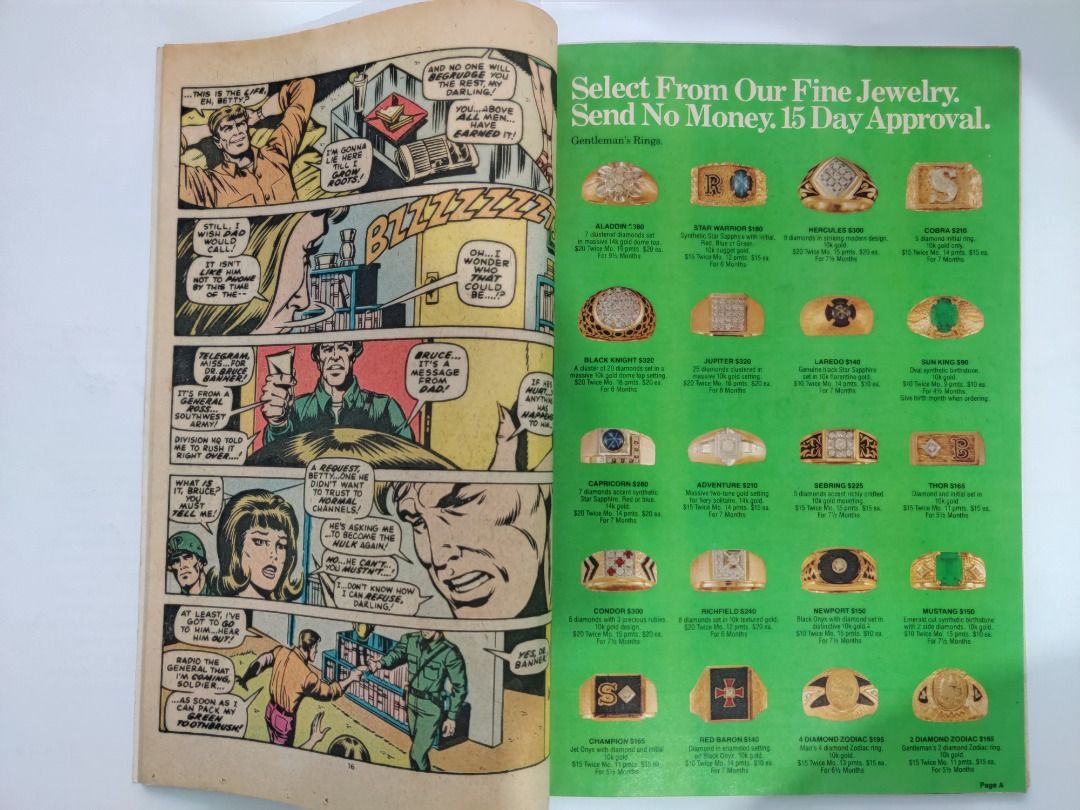 Marvel Super-Heroes Vol. 1 (1967) #75 Featuring the Incredible Hulk ...