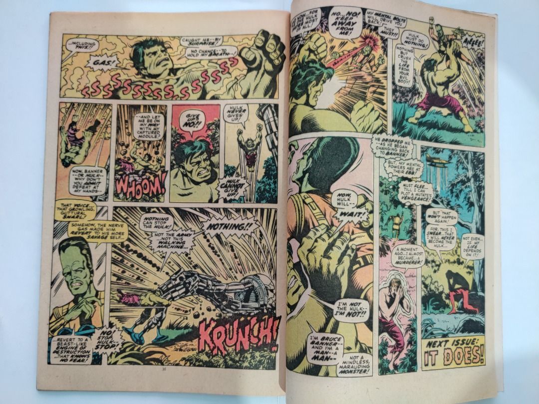 Marvel Super-Heroes Vol. 1 (1967) #75 Featuring the Incredible Hulk ...