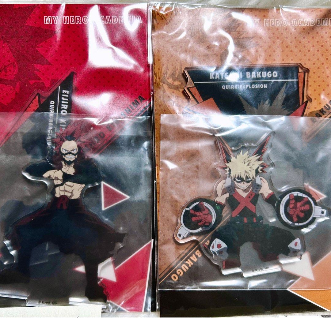 My Hero Academia Kirishima & Bakugo set, Hobbies & Toys, Toys & Games ...