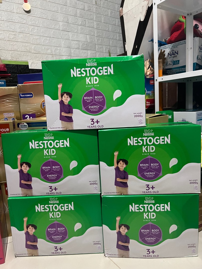 Nestogen 3+ 2kg 2025 exp, Babies & Kids, Nursing & Feeding ...
