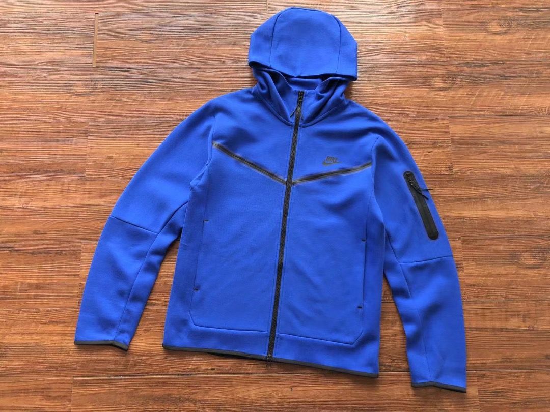 Nike TF Royal Blue Tech Fleece Set, 男裝, 上身及套裝, 套裝 - Carousell