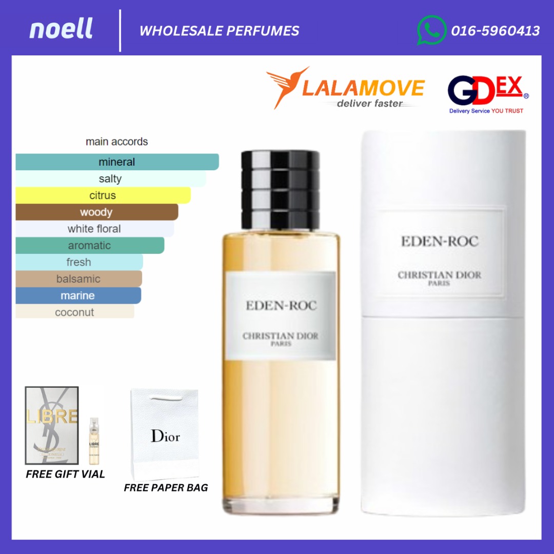 [ORIGINAL] AUTHENTIC CHRISTIAN DIOR EDEN ROC EDP 125ML PERFUME FOR ...