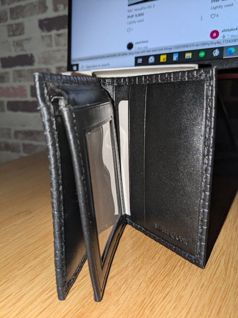 Original Calvin Klein bifold with ID window wallet men, Luxury, Bags ...