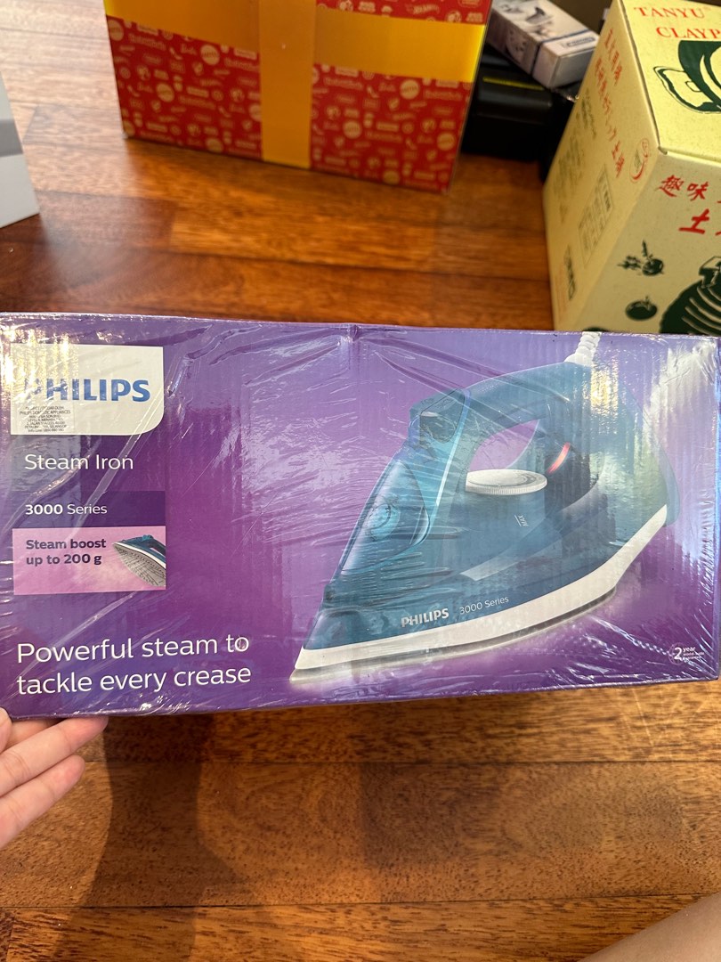 PHILIPS Steam Iron 3000 series, TV & Home Appliances, Irons & Steamers ...