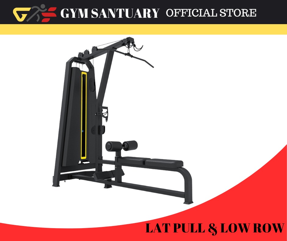 PIN LOADED LAT PULL & LOW ROW, Sports Equipment, Exercise & Fitness ...