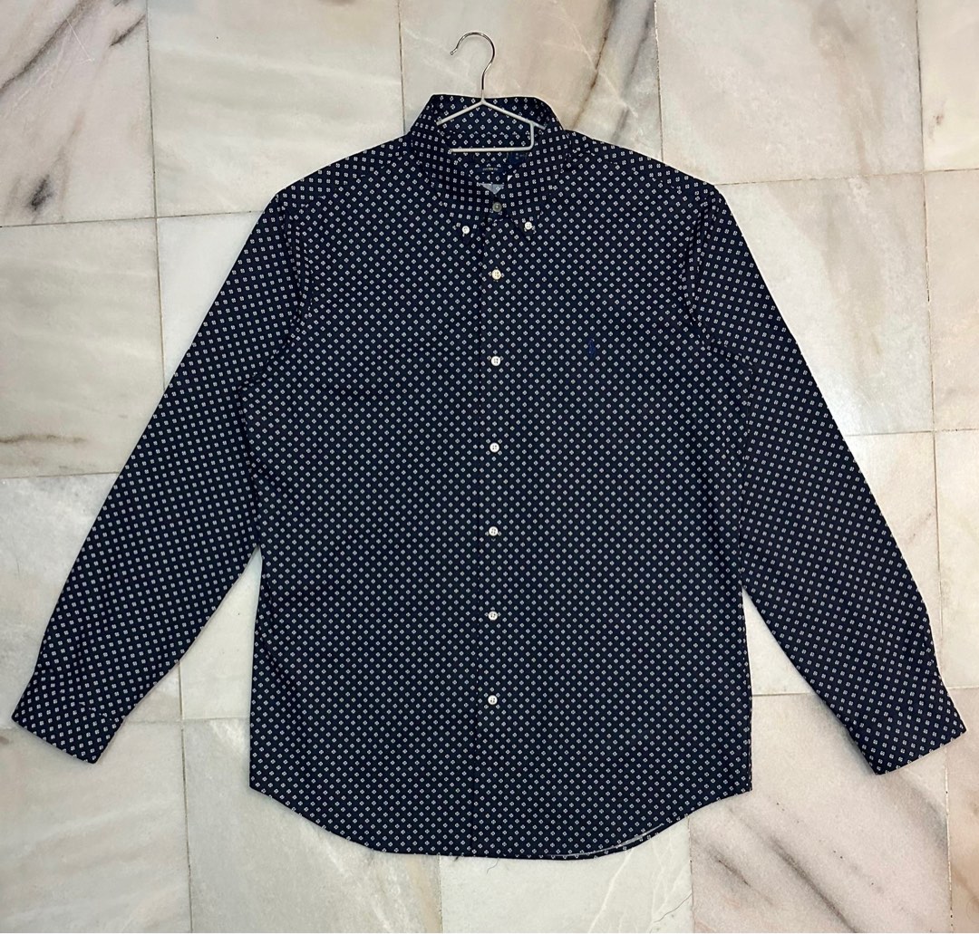Polo Ralph Lauren Original shirt pit 24 labuh 34, Men's Fashion, Tops ...
