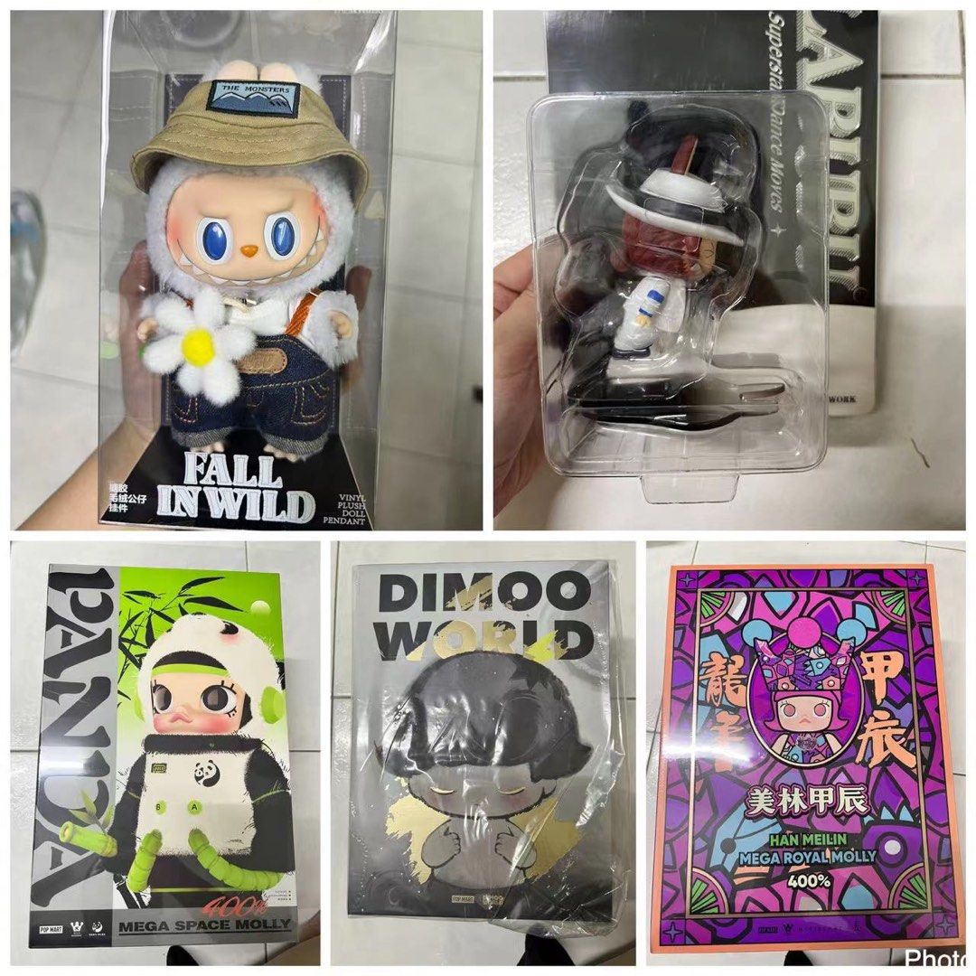 popmart labubu/molly 400%, Hobbies & Toys, Toys & Games on Carousell