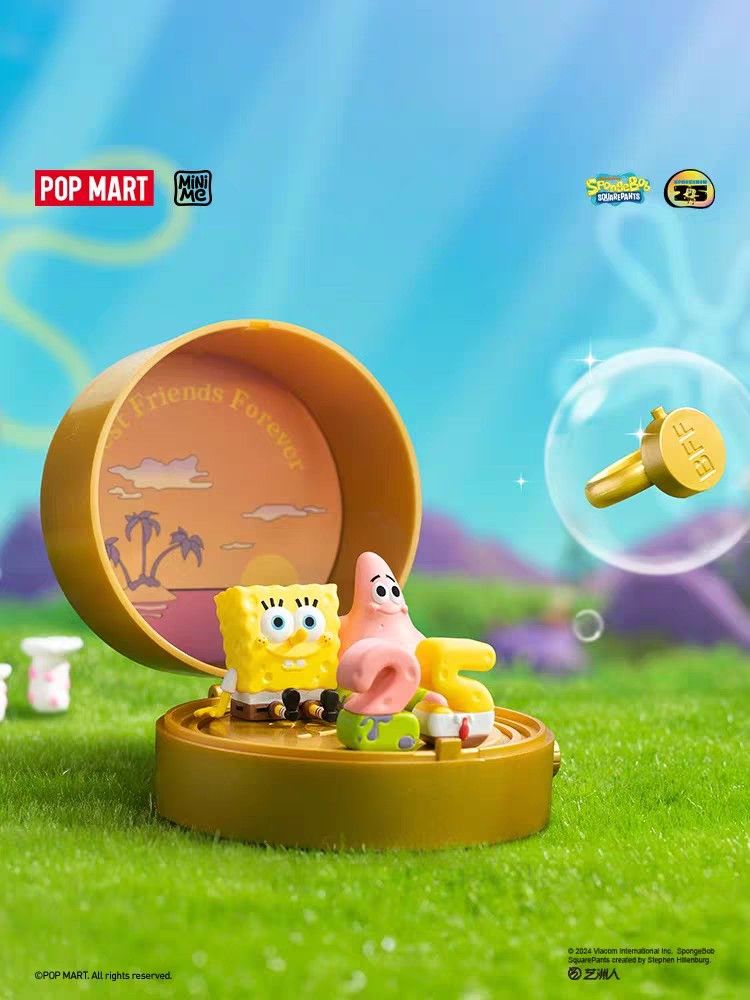 Preorder (Confirmed Design) - Pop Mart popmart Popmart Spongebob Bubble ...