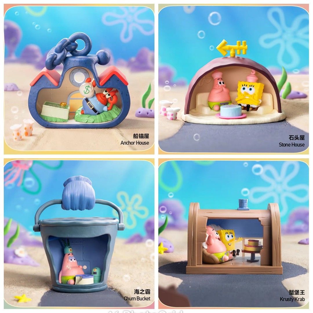 Preorder (Confirmed Design) - Pop Mart popmart Popmart Spongebob Bubble ...