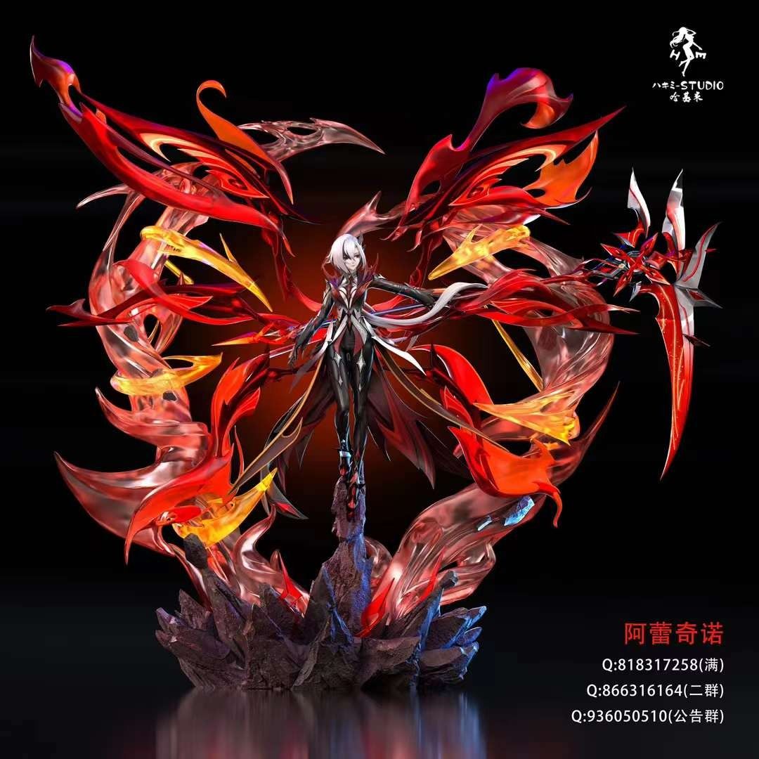 【PRE-ORDER】 Hajimi Studio - Arlecchino Genshin Impact Resin Statue GK ...