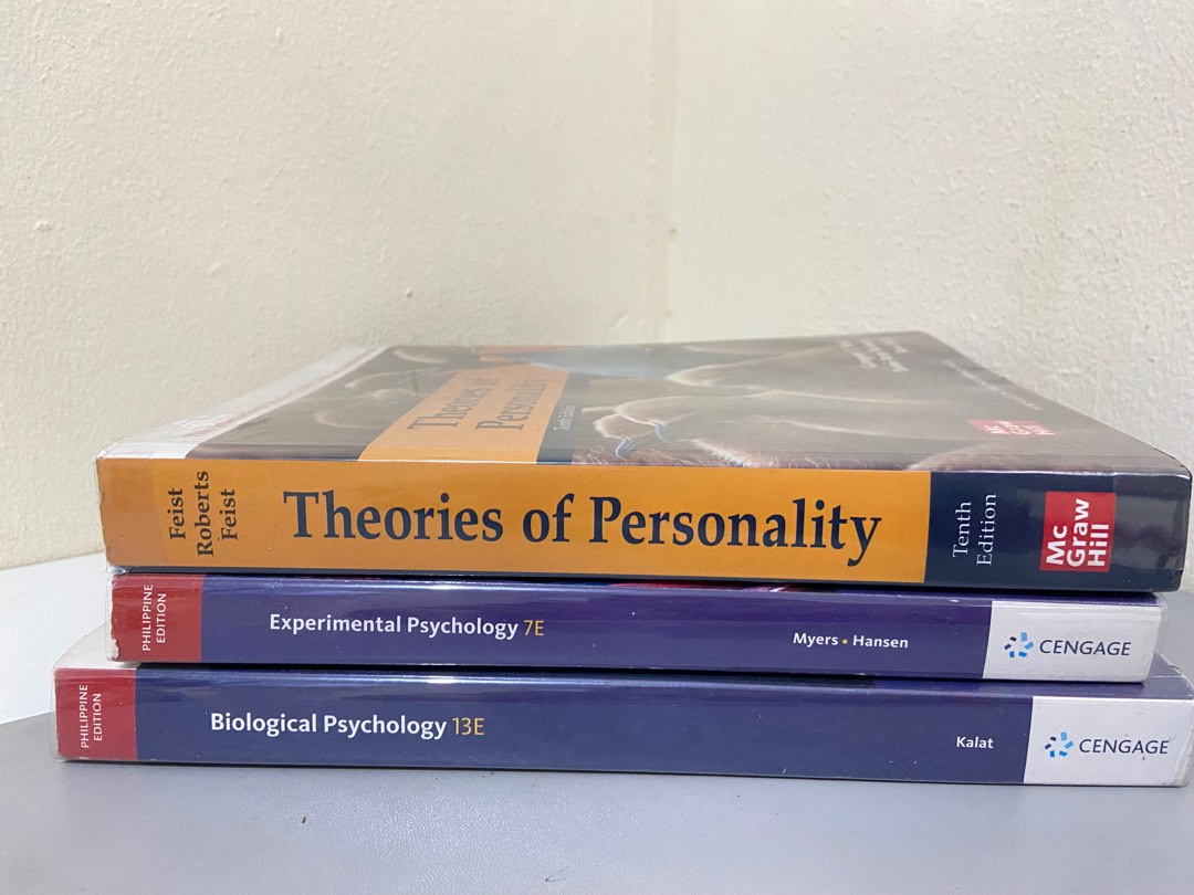 PSYCHOLOGY BOOKS, Hobbies & Toys, Books & Magazines, Textbooks on Carousell