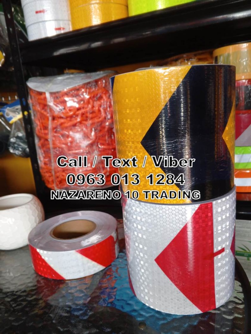 Reflective Sticker 6 inches high Visibility, Commercial & Industrial ...