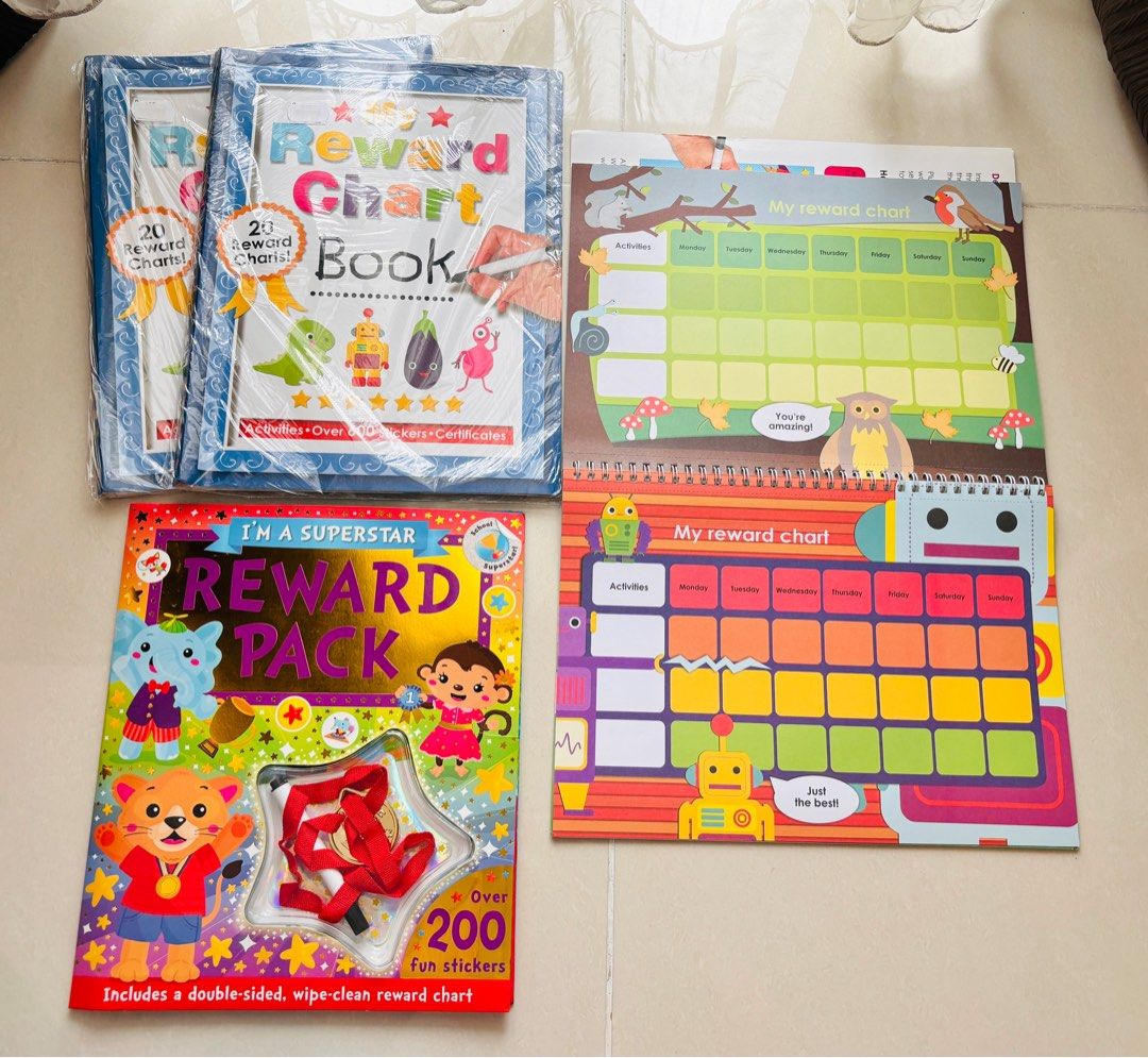 Reward chart Book, Hobbies & Toys, Toys & Games on Carousell