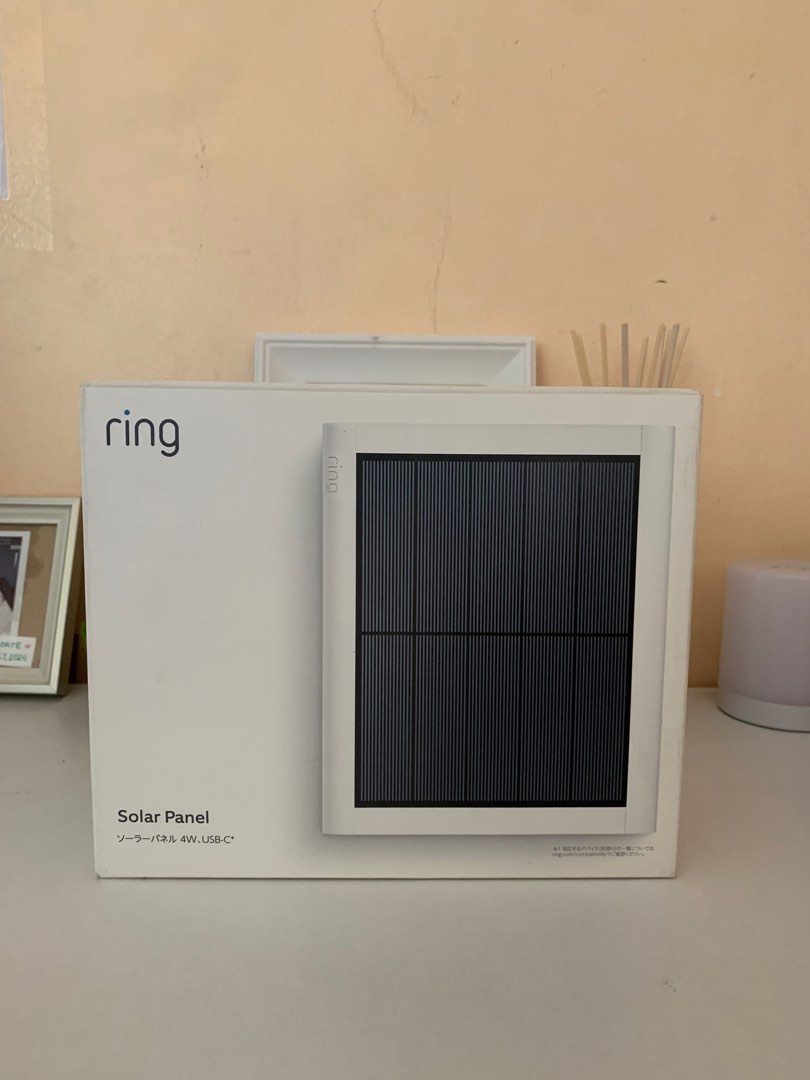 Ring Solar Panel [For CCTV Ring Camera |Kids, Pet, and Security ...