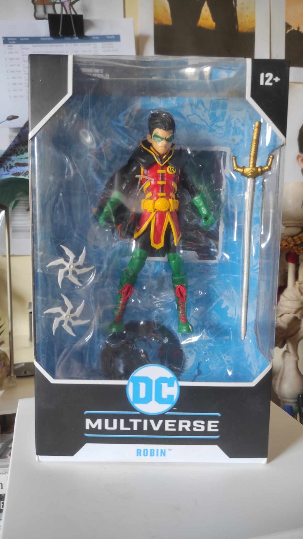 McFarlane | Robin DC Rebirth Damian Wayne, Hobbies & Toys, Toys & Games ...