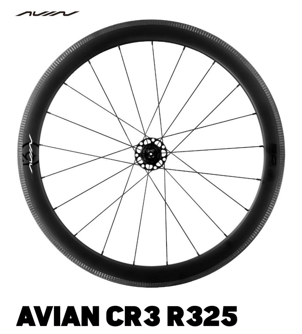 SALE Avian CR3 R325 Carbon Wheels for Road Bike 700C Rim Brake 38/50MM ...