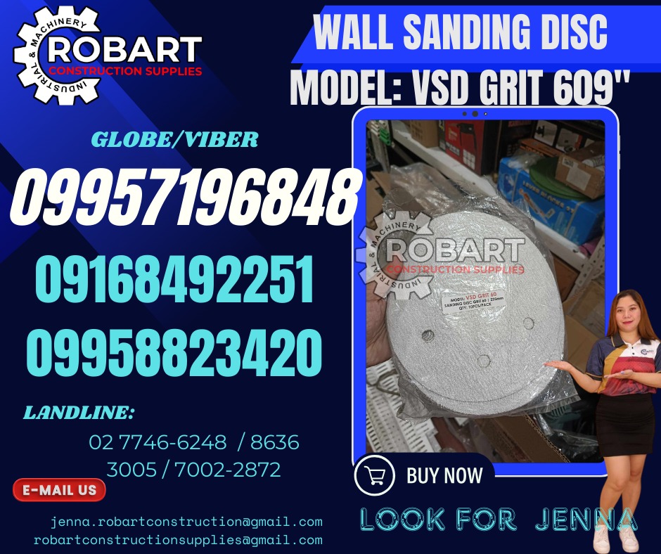Sanding disc model: VSD grit 60, Commercial & Industrial, Construction ...